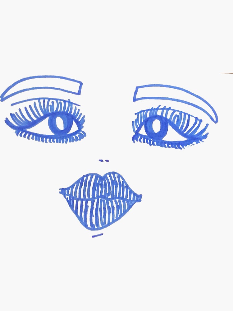 "Sassy Face" Sticker by luna0311 | Redbubble