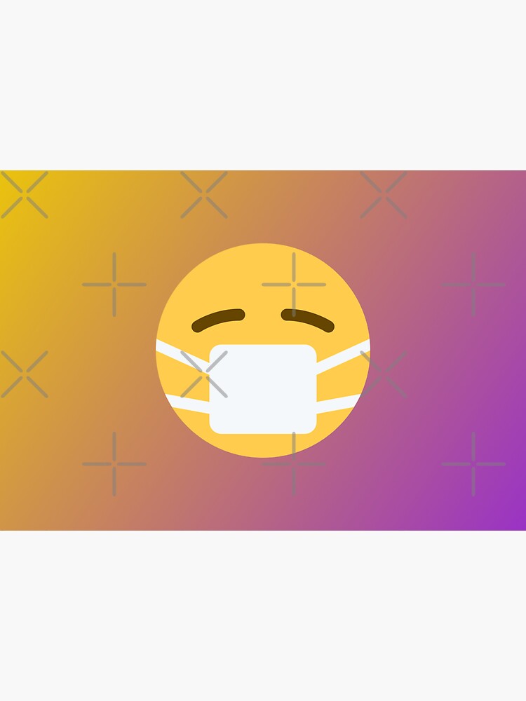 "Mask Emoji Funny COVID-19 Virus Face Mask - Coronavirus Face Masks ...