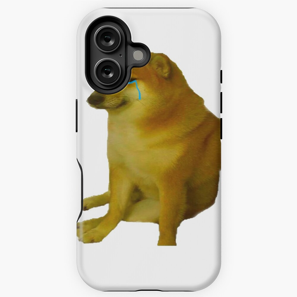 "Sad cheems meme" Sticker for Sale by fazar8 | Redbubble