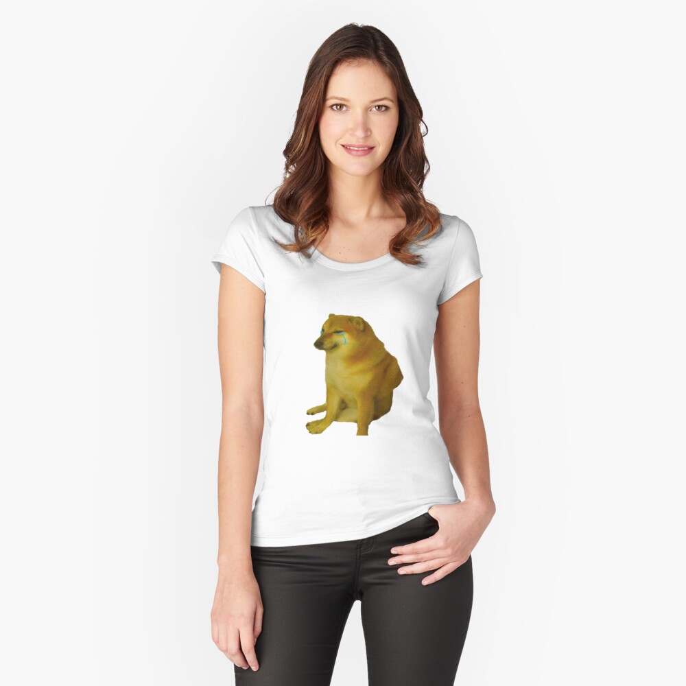 "Sad cheems meme" Sticker for Sale by fazar8 | Redbubble