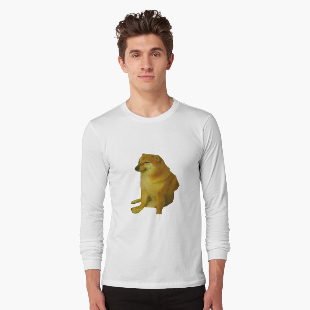 "Sad cheems meme" Sticker for Sale by fazar8 | Redbubble