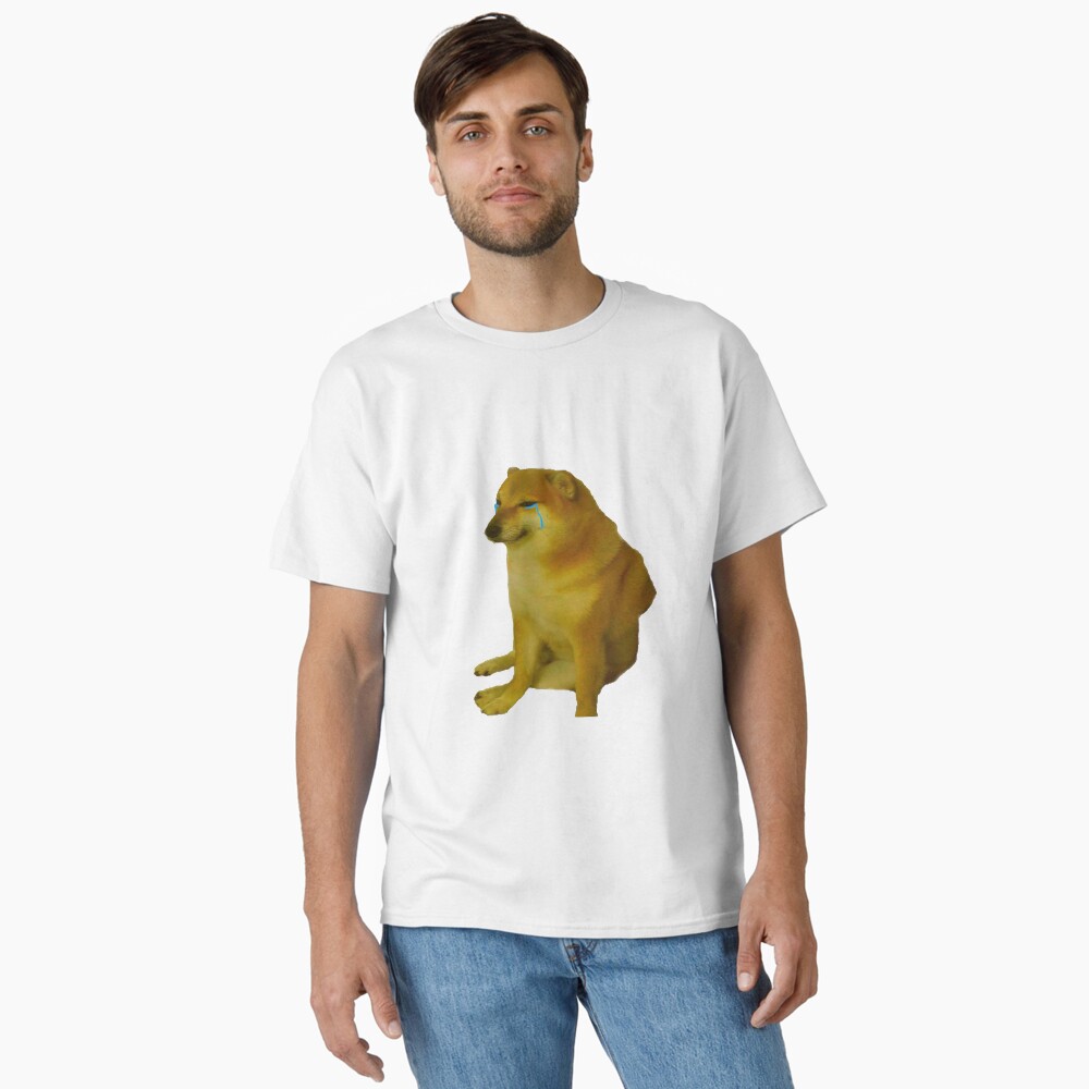 "Sad cheems meme" Sticker for Sale by fazar8 | Redbubble