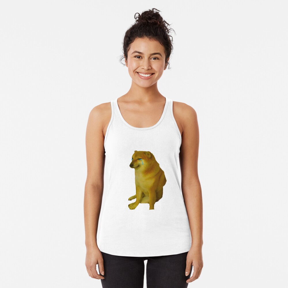 "Sad cheems meme" Sticker for Sale by fazar8 | Redbubble