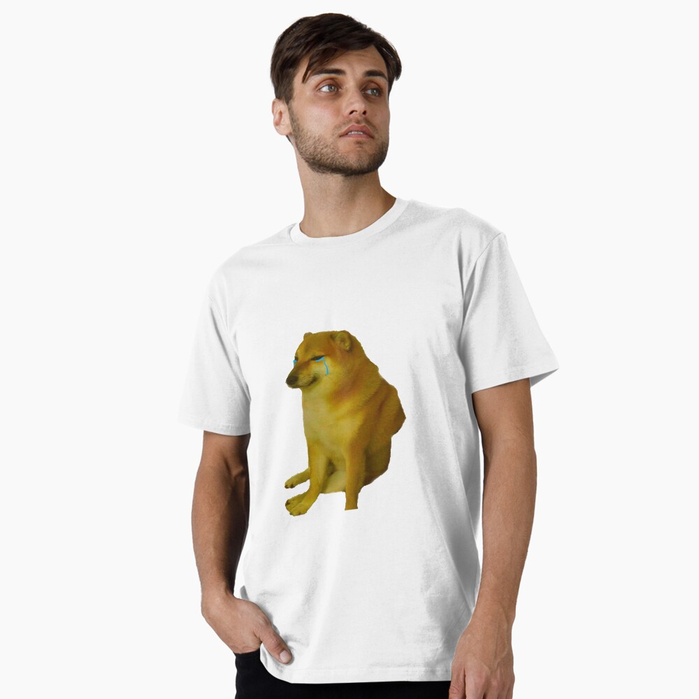 "Sad cheems meme" Sticker for Sale by fazar8 | Redbubble