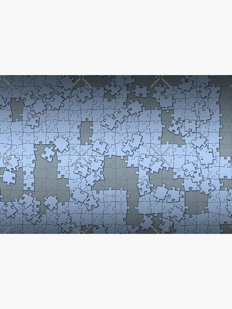 "Jigsaw Puzzle Face Mask - Funny Coronavirus Face Masks" Sticker for ...