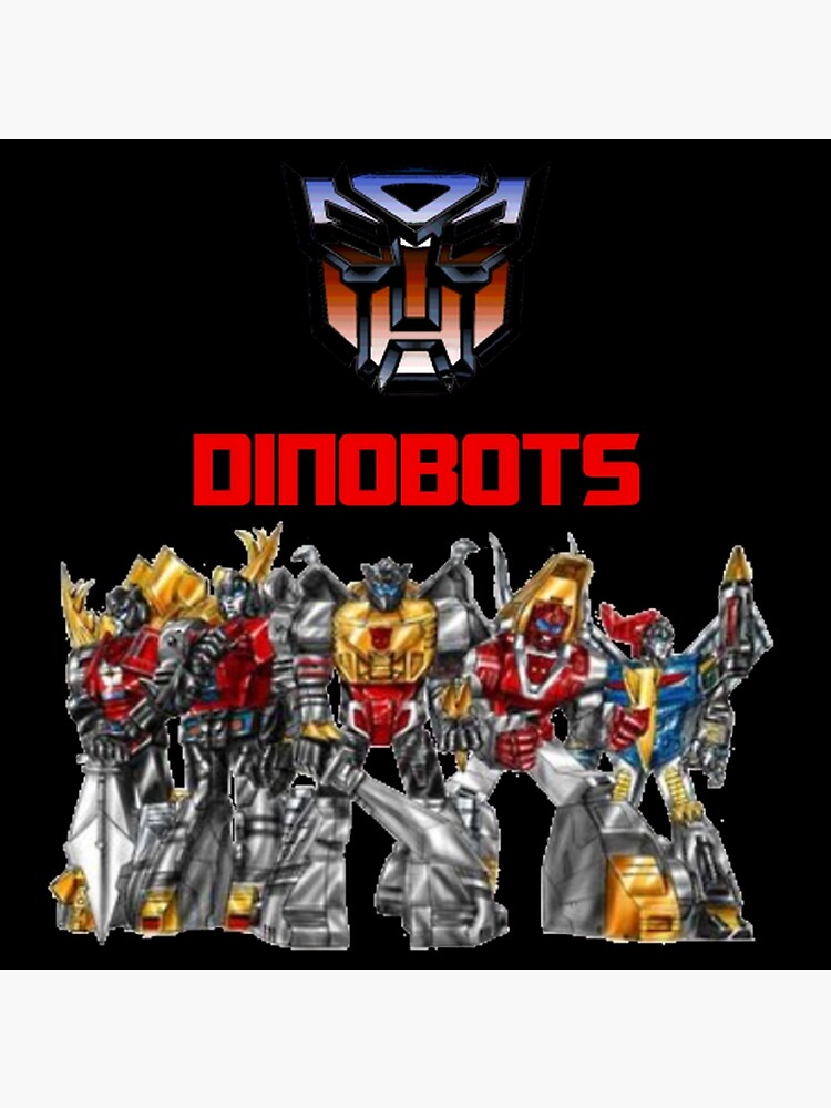 "The dinobots autobots transformers g1 cartoon" Art Print for Sale by ...