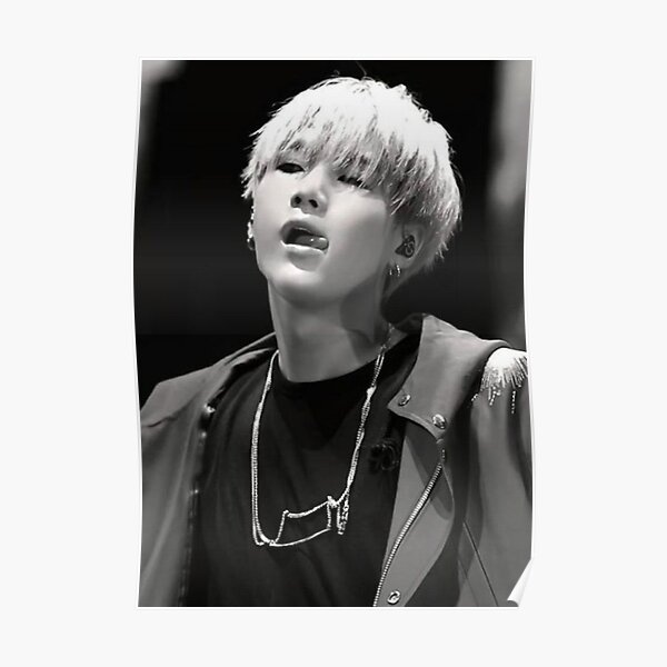 "Yoongi" Poster by ziamshot | Redbubble