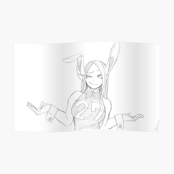 "smug Mirko " Poster by snailhunter66 | Redbubble