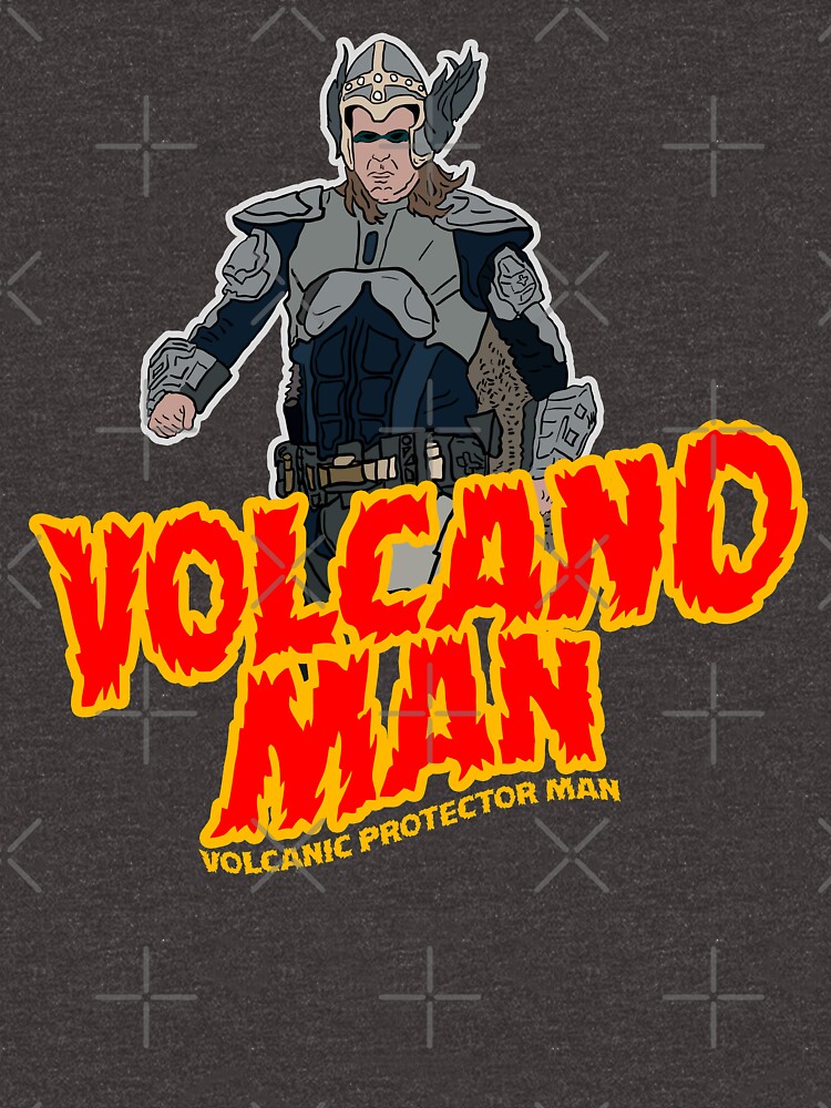 "Volcano Man" T-shirt for Sale by boboman13 | Redbubble | volcano man t ...