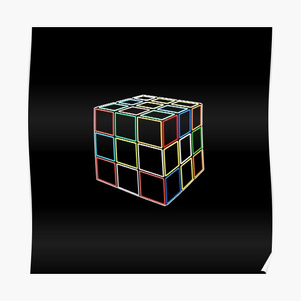 Rubix Cube Posters | Redbubble