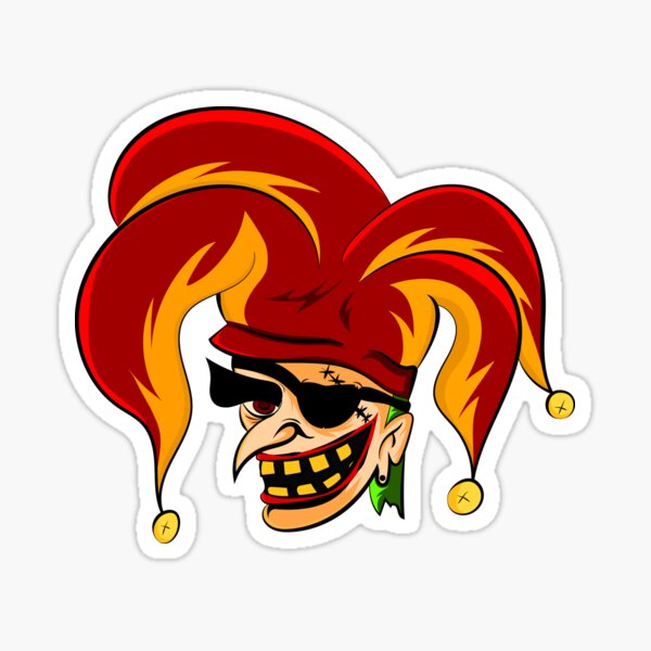 "Joker" Sticker for Sale by ktynnz | Redbubble