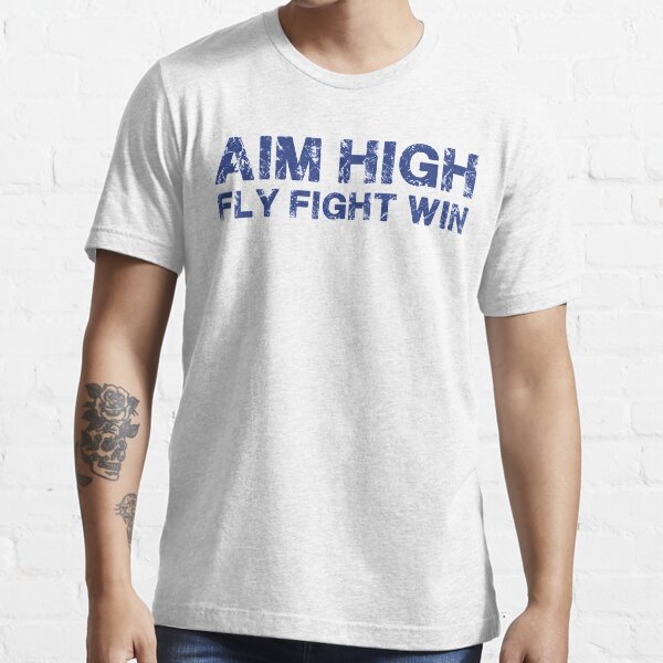 "Aim High Fly Fight Win USAF " T-shirt for Sale by ruiazevedo ...