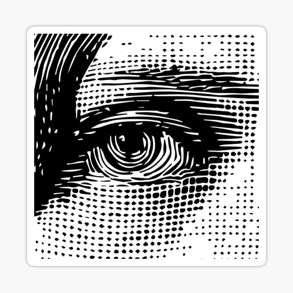 "Contemplation" Sticker by leartset | Redbubble
