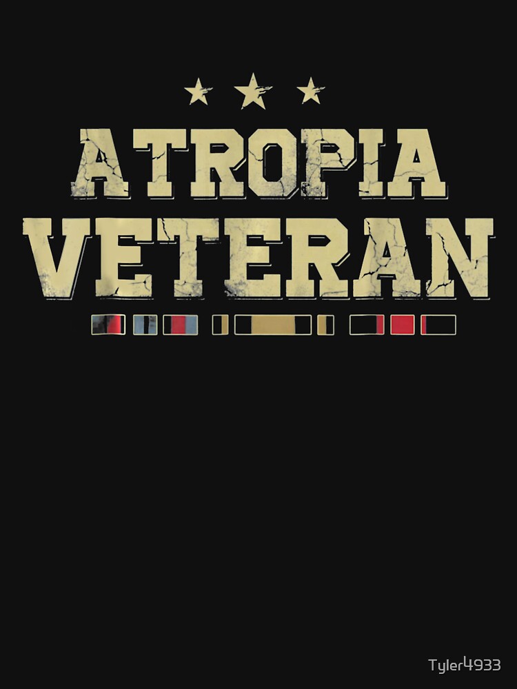 "Atropia Veteran T-shirt" T-shirt by Tyler4933 | Redbubble