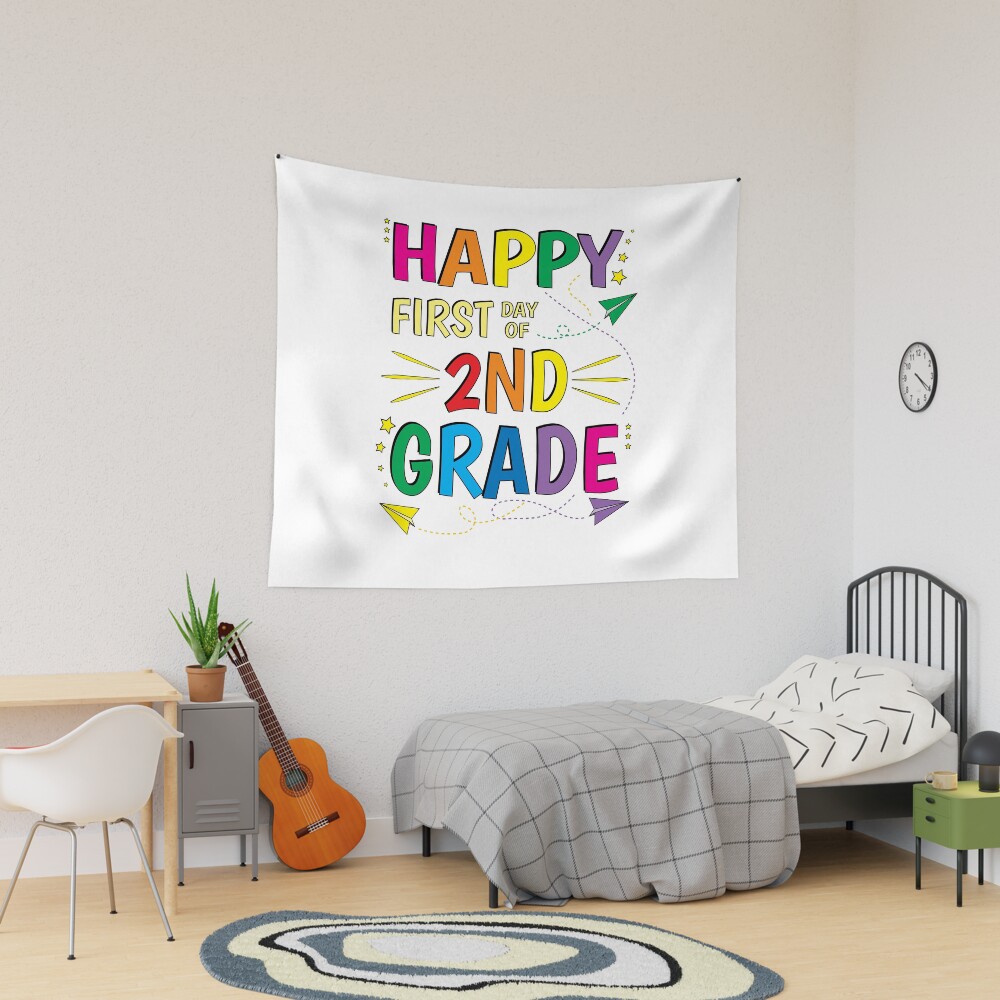 "2nd Grade Second Happy First Day of School" Poster for Sale by ...