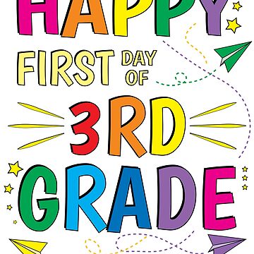 First Day Of 3rd Grade Sign