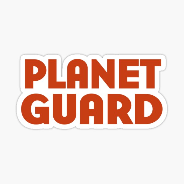 Pegatina « Gran carga para llevar. La camiseta de Planet Guard te dice de qué lado estás. Pocas ...