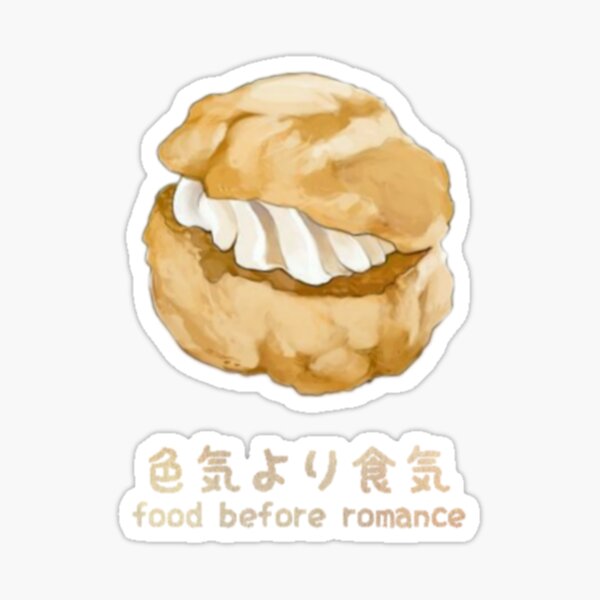 "Cream Puff" Sticker by Omnigarb | Redbubble