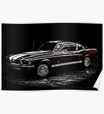 1967 Mustang Posters | Redbubble