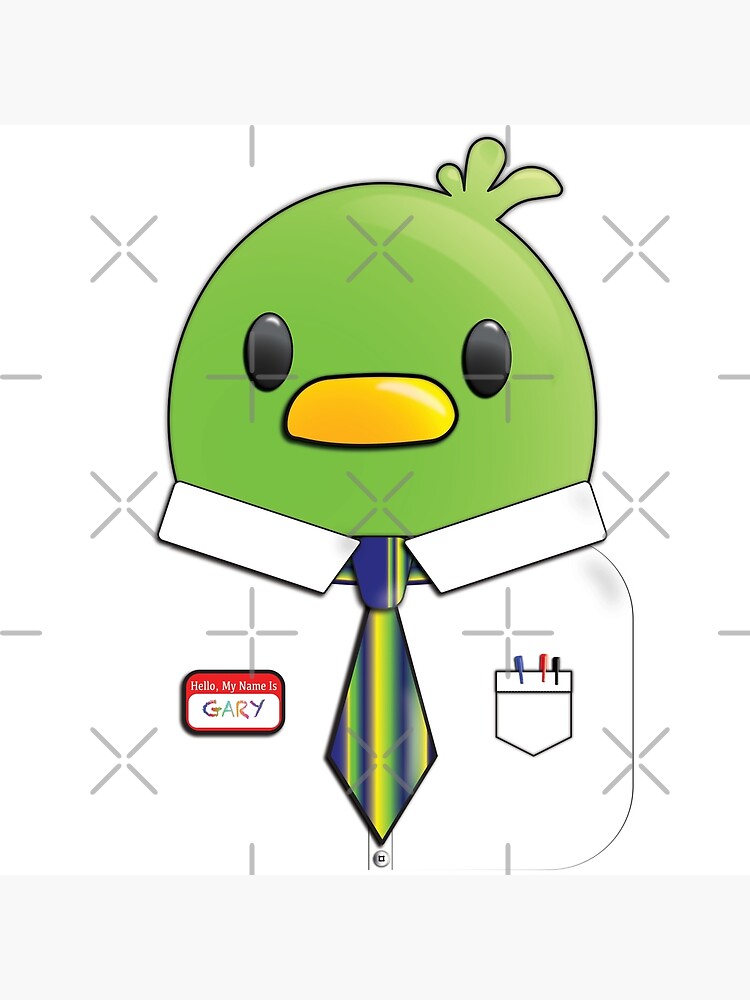 "Gary The Duck Goes To The Office " Poster for Sale by Beardycat ...