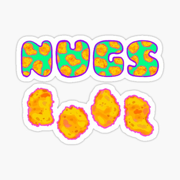"NUGS" Sticker for Sale by JesseHammond | Redbubble