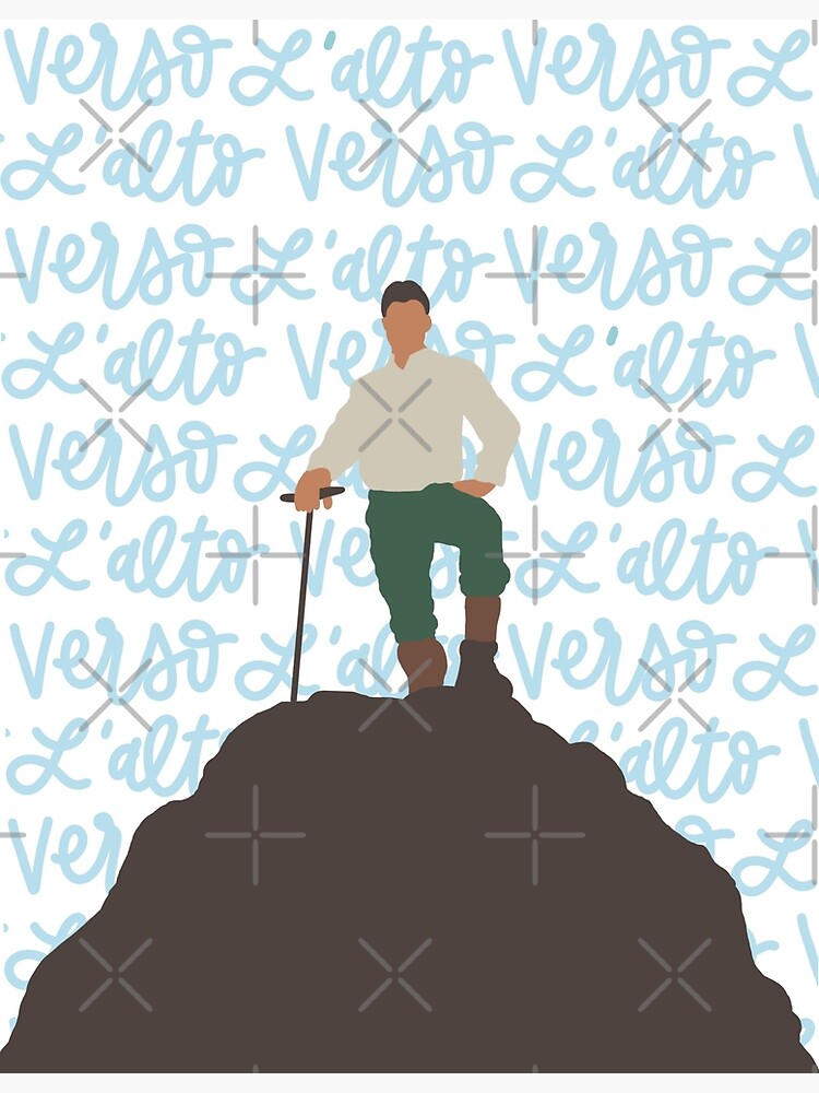 "Pier Giorgio Frassati with Verso L'Alto background " Poster for Sale ...