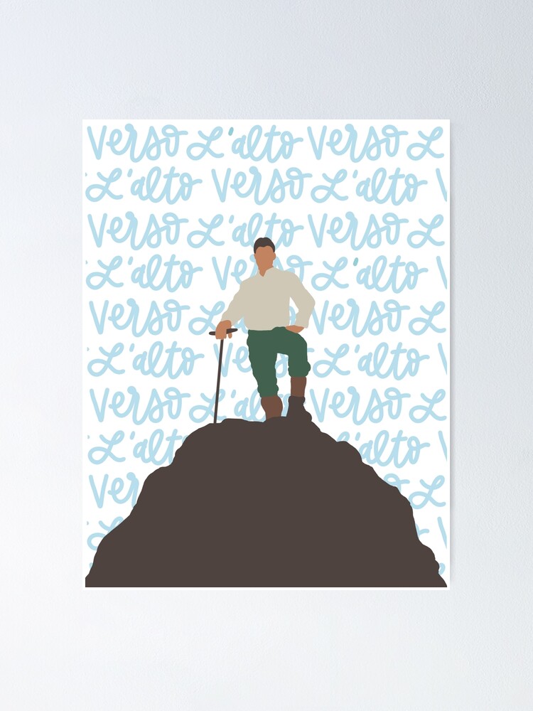 "Pier Giorgio Frassati with Verso L'Alto background " Poster for Sale ...