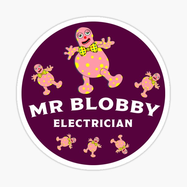 "Mr Blobby Electrician - Mr Blobby Handyman - Mr Blobby Leccy - Mr ...