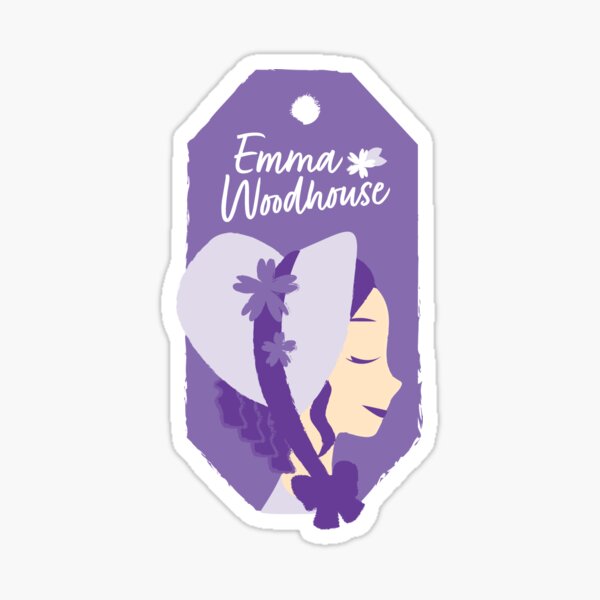 "Jane Austen Heroine - Emma Woodhouse" Sticker for Sale by deannabohae ...