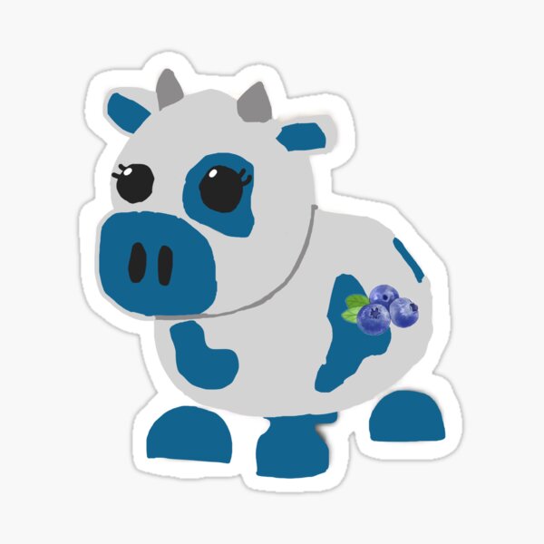 "blueberry cow" Sticker for Sale by mainorth07 | Redbubble