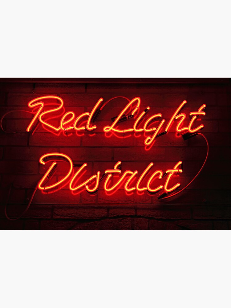 "Red Light District" Art Print by kirilart | Redbubble