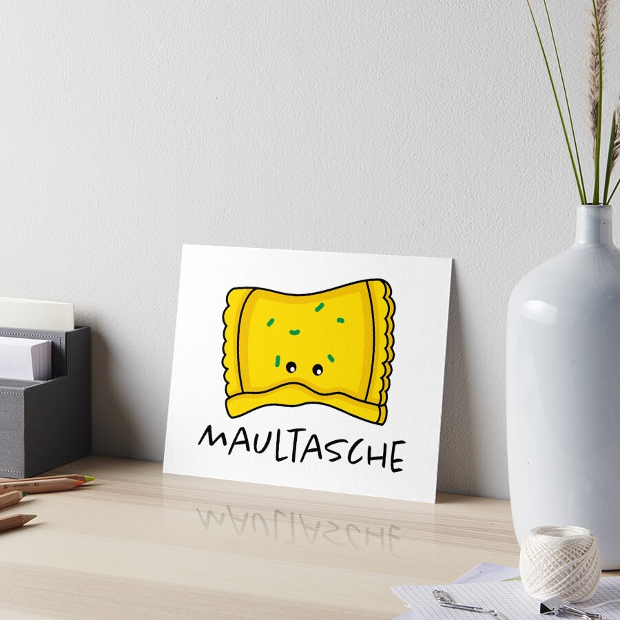 "Lustige Maultasche" Galeriedruck von spontania | Redbubble
