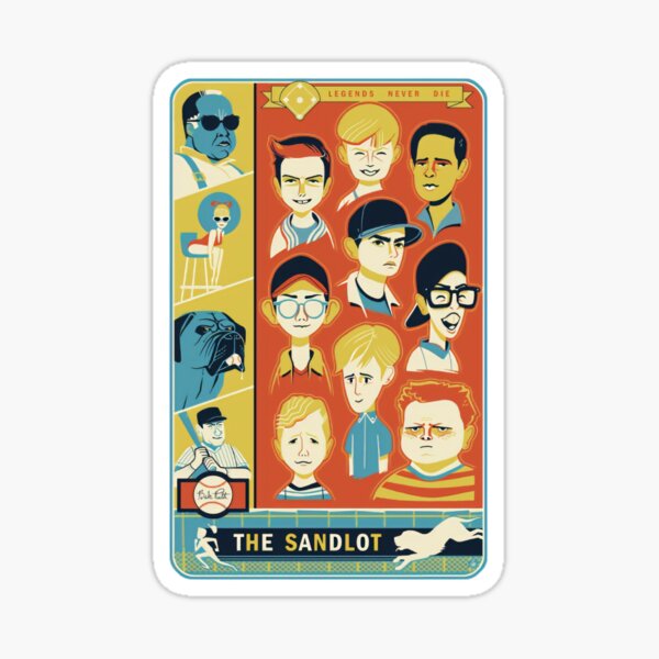 "The Sandlot Movie" Sticker for Sale by jpal74 | Redbubble