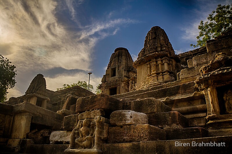 "Sunrise at Modhera Sun Temple" by Biren Brahmbhatt | Redbubble