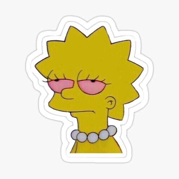 "Lisa" Sticker by kimberlywang | Redbubble