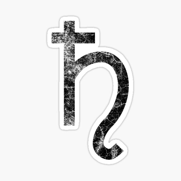 "Saturn Symbol Alchemy - Occult - Esoteric" Sticker for Sale by ...