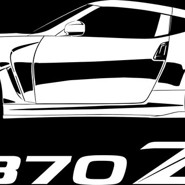 "Nissan 370z" Sticker for Sale by RACING FACTORY | Redbubble