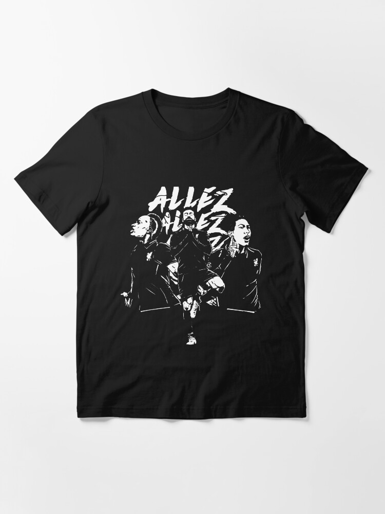 " Liverpool FC - Thrilling Three ALLEZ ALLEZ ALLEZ" T-shirt by ...
