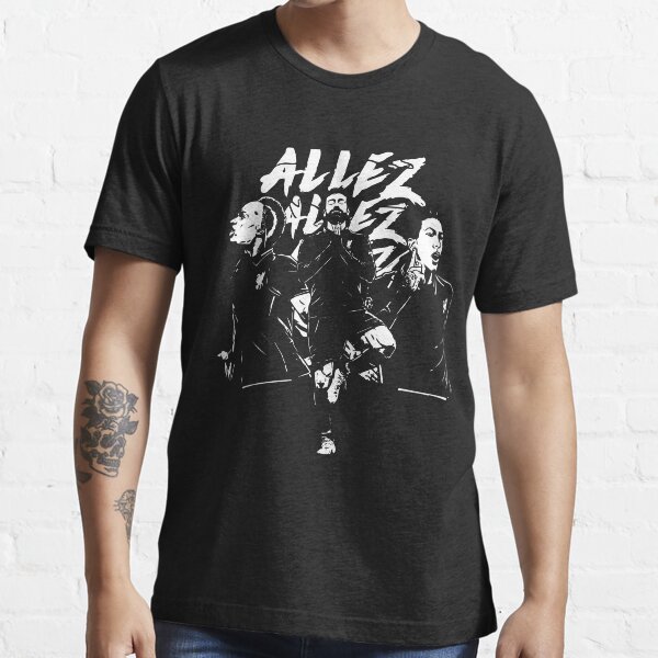 " Liverpool FC - Thrilling Three ALLEZ ALLEZ ALLEZ" T-shirt by ...