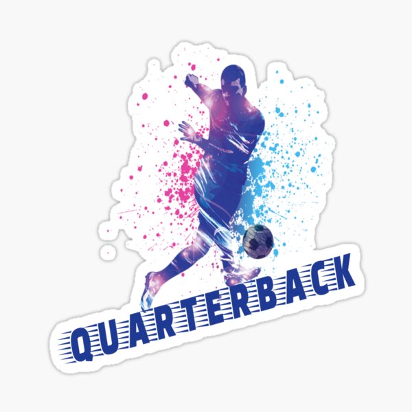 "Football Quarterback" Sticker for Sale by Rachna-ahlawat | Redbubble