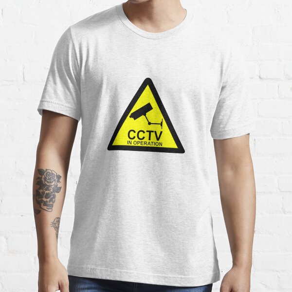 "CCTV Notice" T-shirt for Sale by sweetsixty | Redbubble | cctv t ...