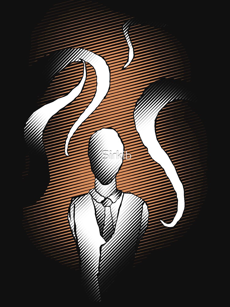 "Slendy" T-shirt for Sale by Sirkib | Redbubble | slenderman t-shirts ...