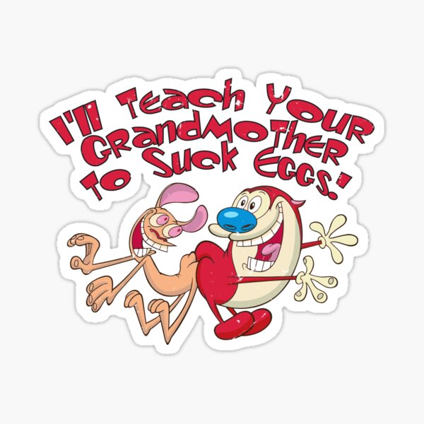 Stickers Paper Ren & Stimpy Stickers etna.com.pe