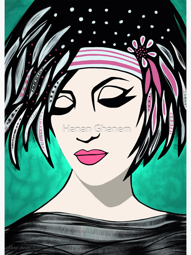"Eyes Wide Shut" Sticker by Hananghanem | Redbubble