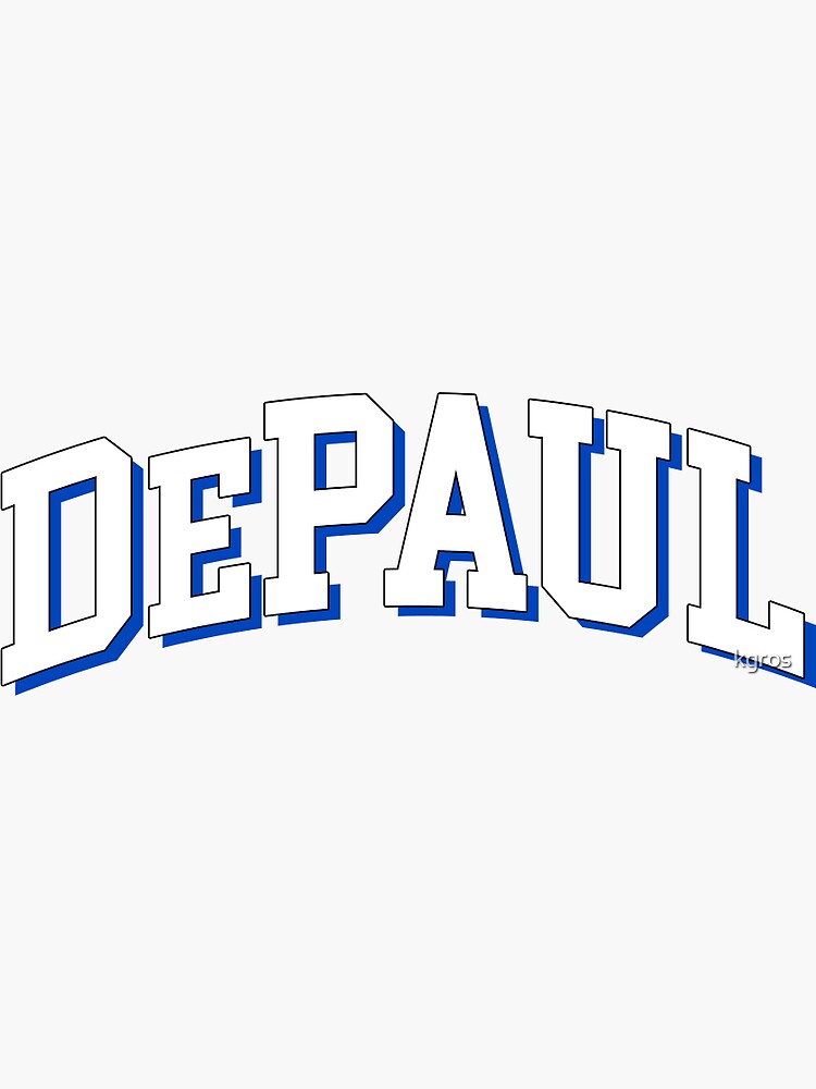 "DePaul Classic" Sticker for Sale by kgros | Redbubble