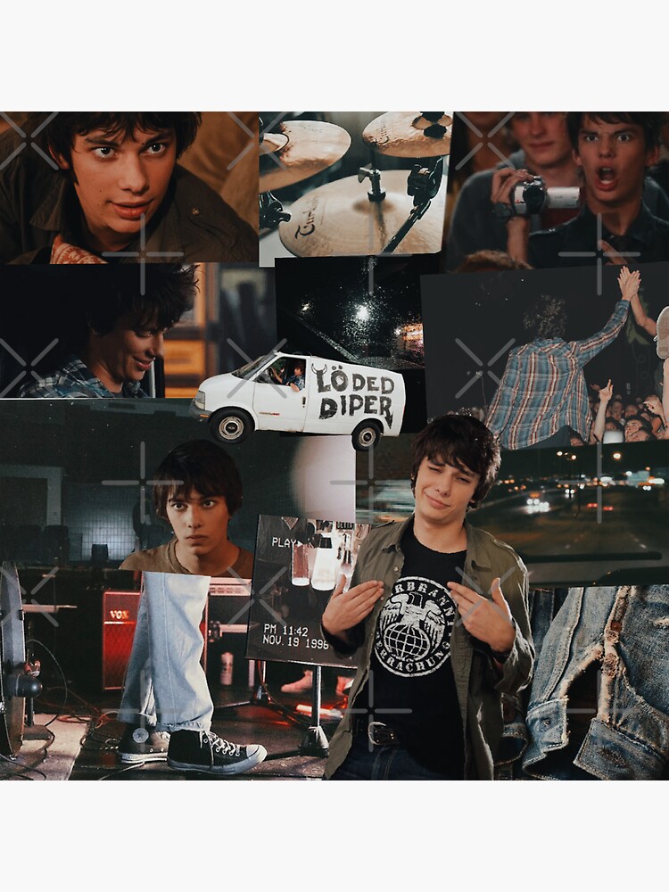 "Rodrick Heffley grunge collage" Sticker for Sale by cherriedesigns ...