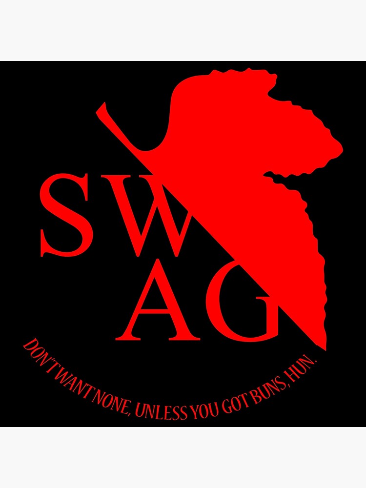 "SWAG Logo" Poster for Sale by asmodeusNOIR | Redbubble