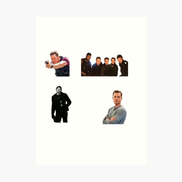 "Jay Halstead Sticker Pack" Art Print for Sale by leahgrace7 | Redbubble