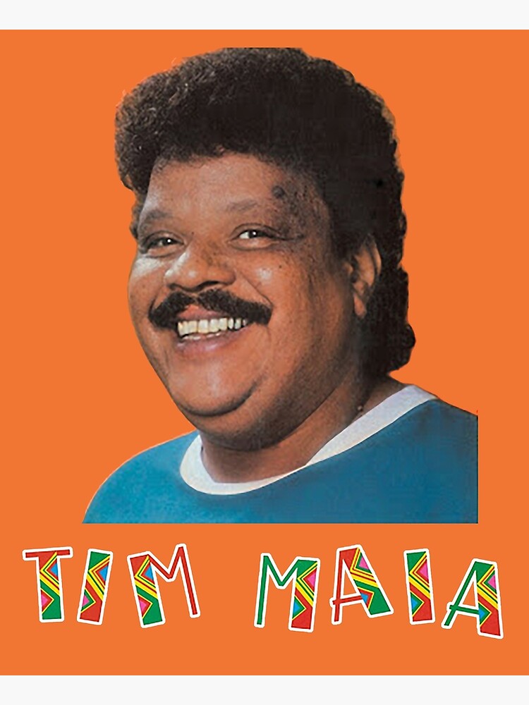 "Tim Maia" Poster by attractivedecoy | Redbubble