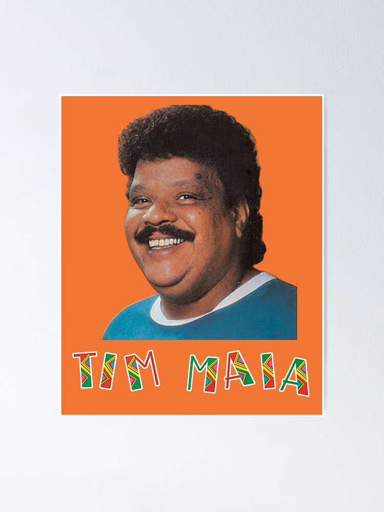 "Tim Maia" Poster by attractivedecoy | Redbubble